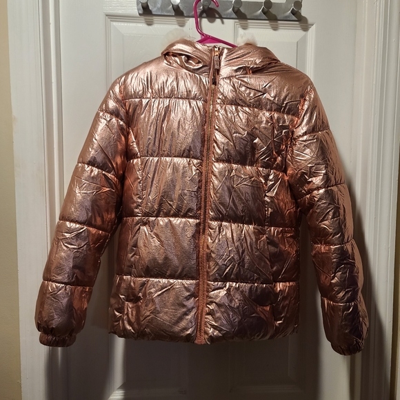 ZeroXposur | Jackets & Coats | Girls Metallic Puffer Jacket C7 | Poshmark